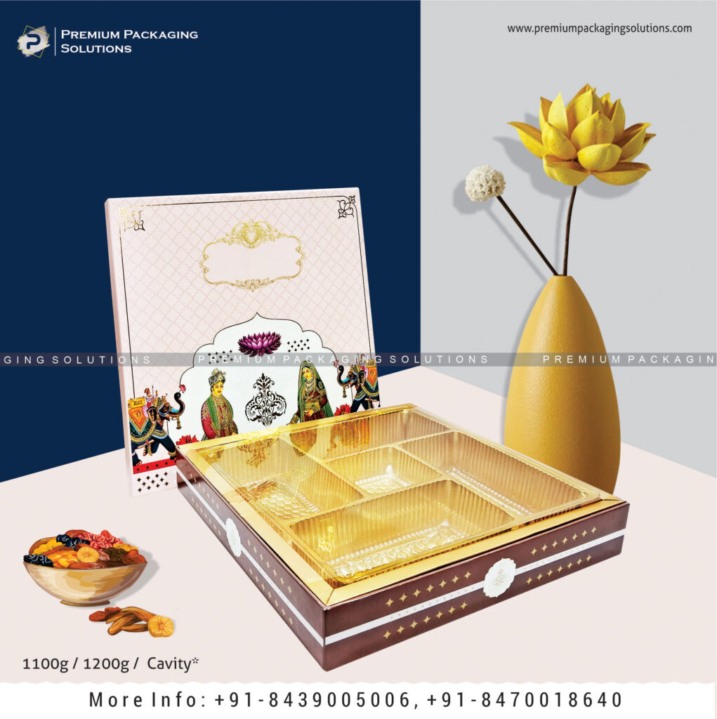 12x12 Top Bottom Bhaji Box - 01 - Premium Packaging Solutions